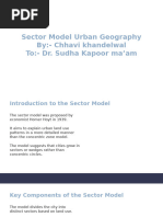 Hoyt Model (Sector Model) of Urban Land Use 1939 by Homer Hoyt | PDF ...