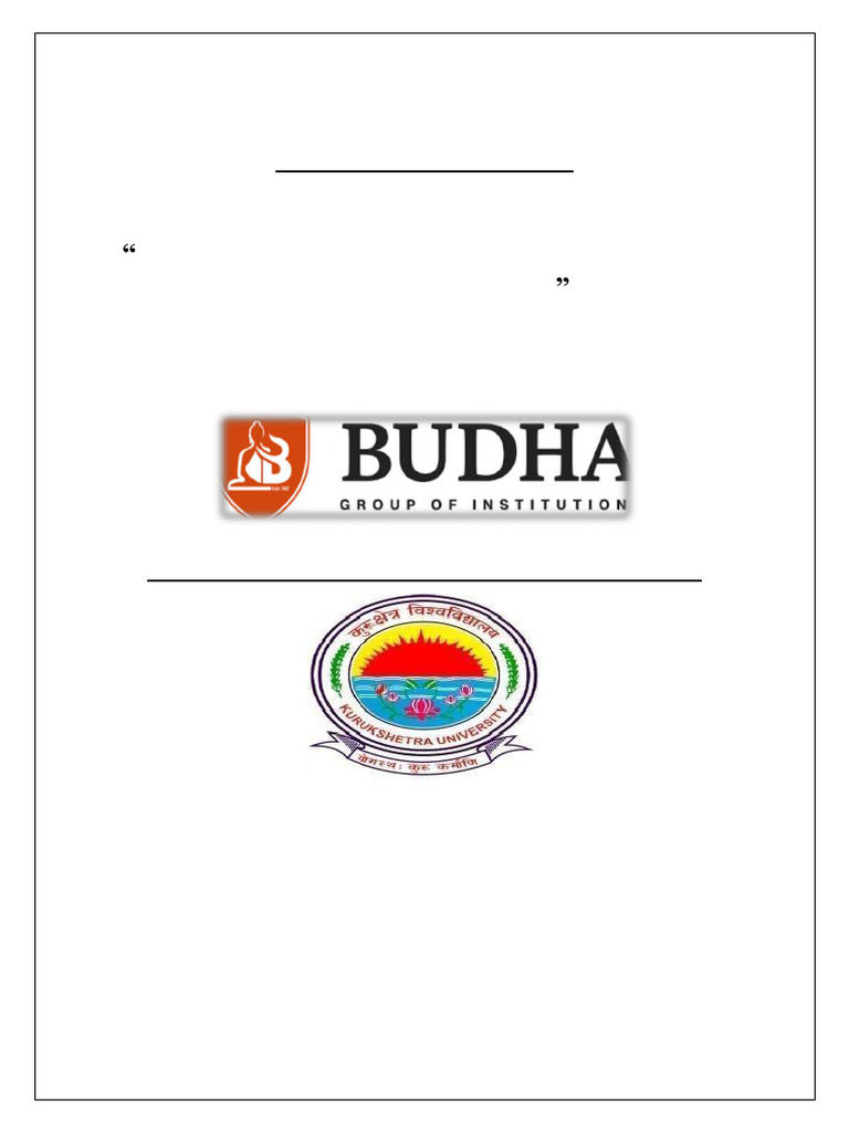 vikas project report 1st page | PDF