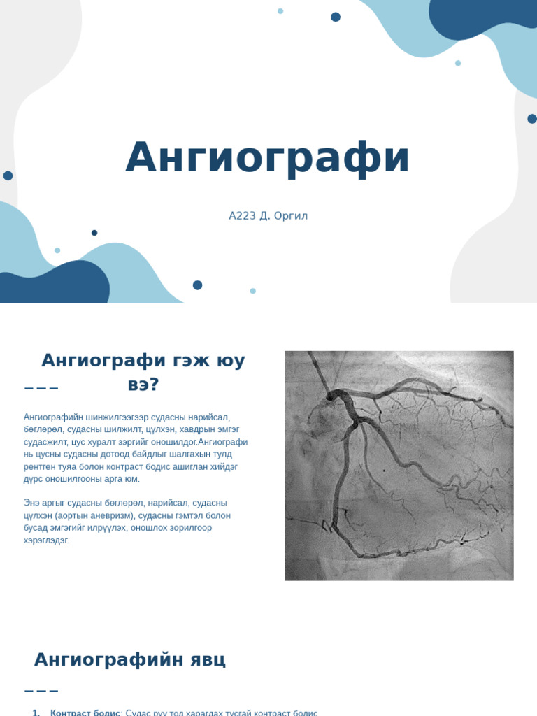 Angiography A 223 | PDF