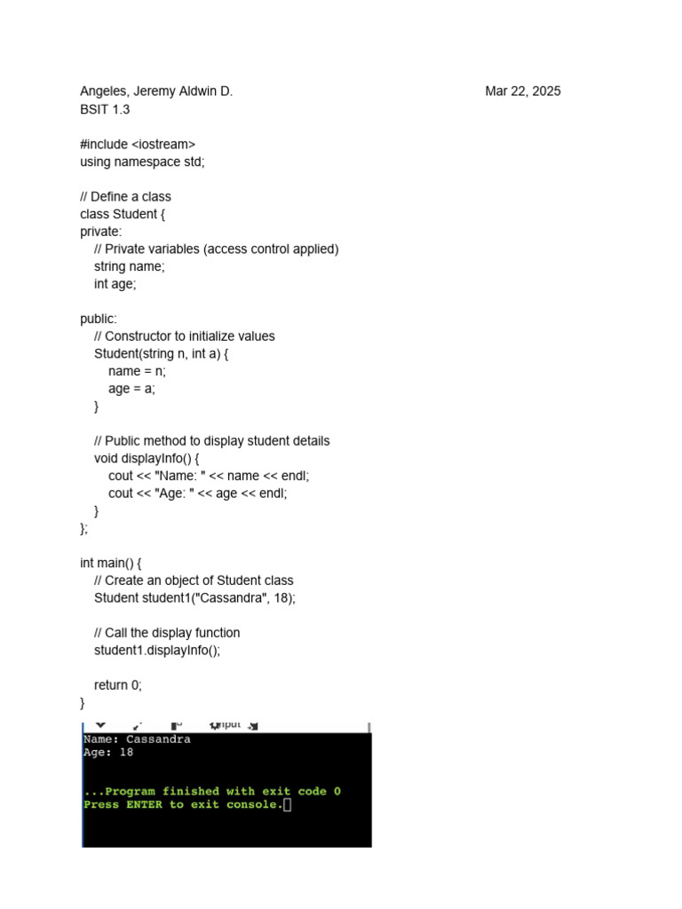 Laboratory Activity #4 | PDF