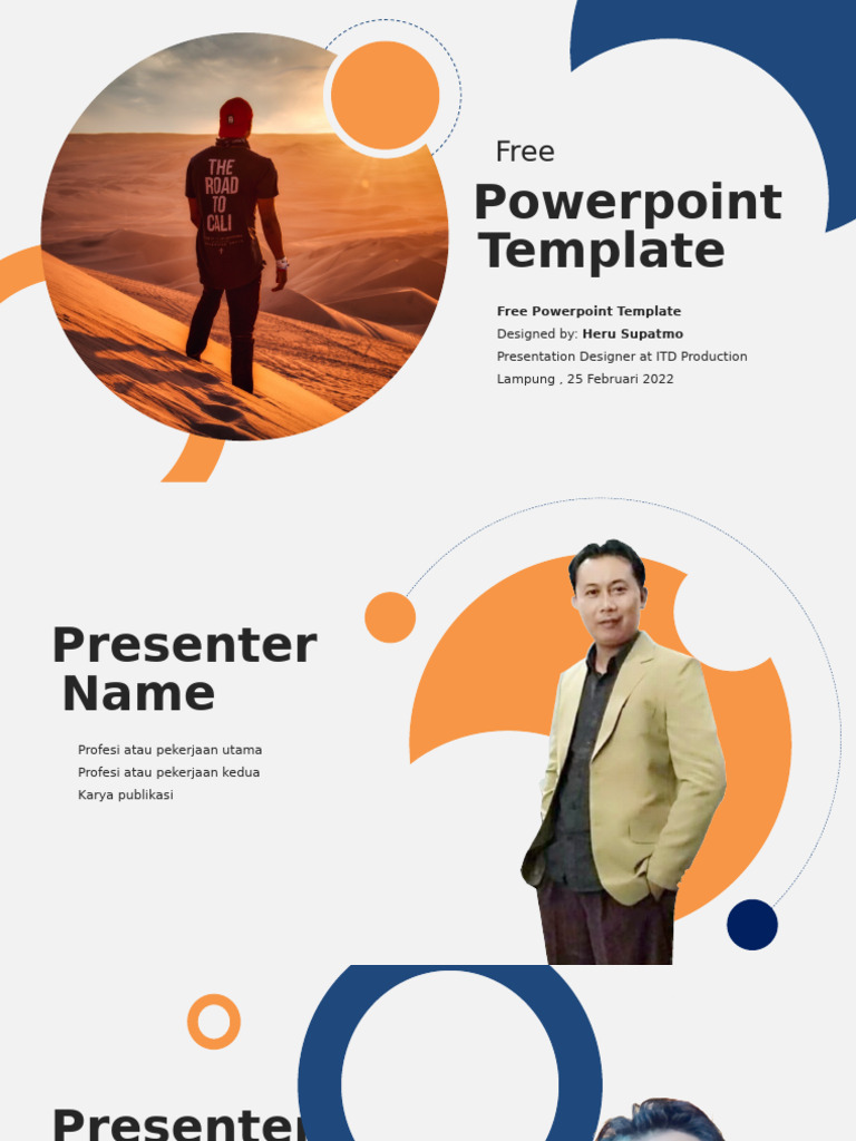 Gratis Template PowerPoint II Untuk Presentasi Apapun Dan Tinggal Edit ...