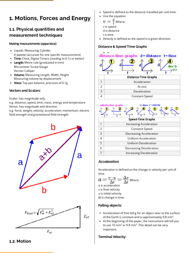 Caie Igcse Physics 0625 Theory v1 | PDF | Force | Voltage