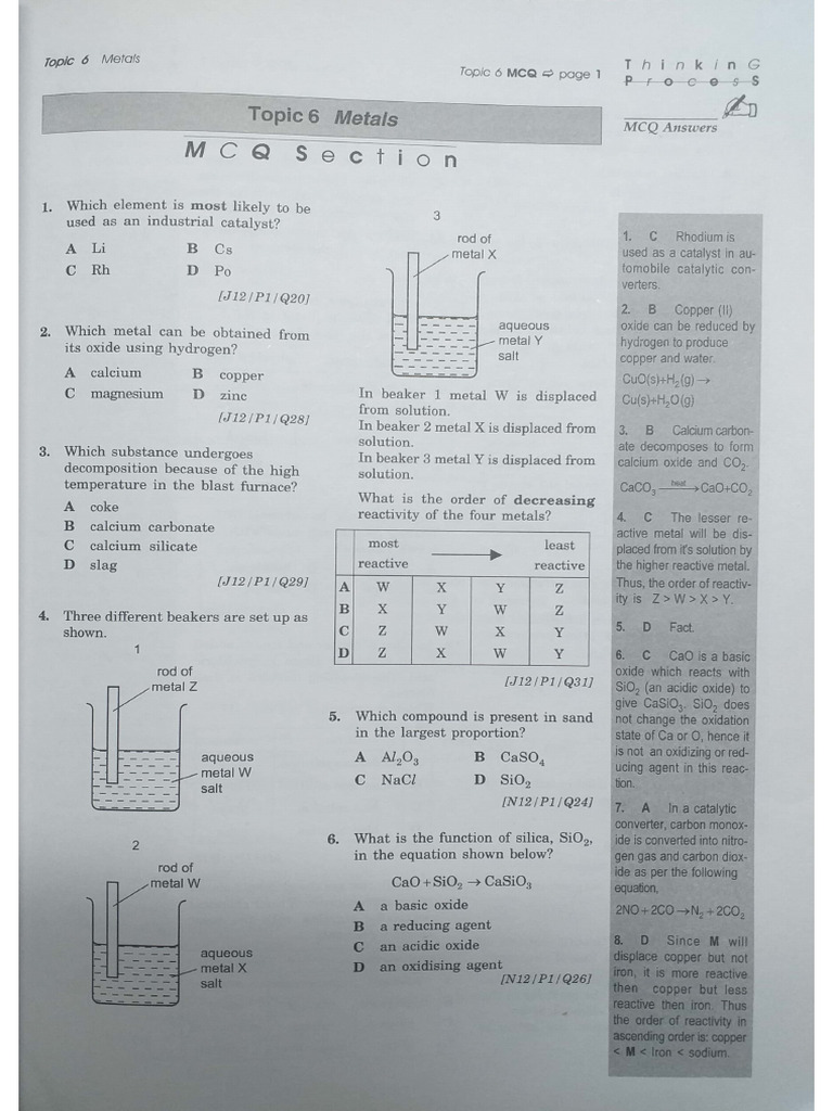 6 Metals | PDF