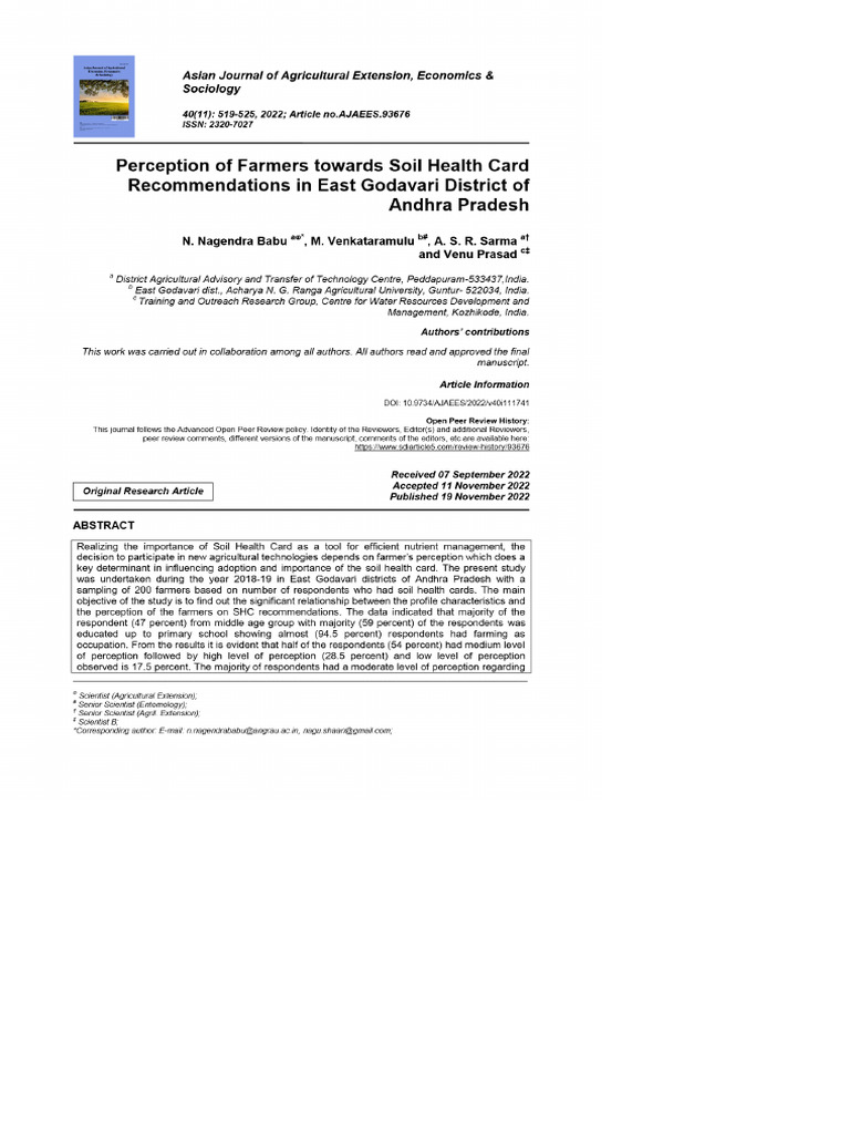 NNB Research Article November 2022 | PDF