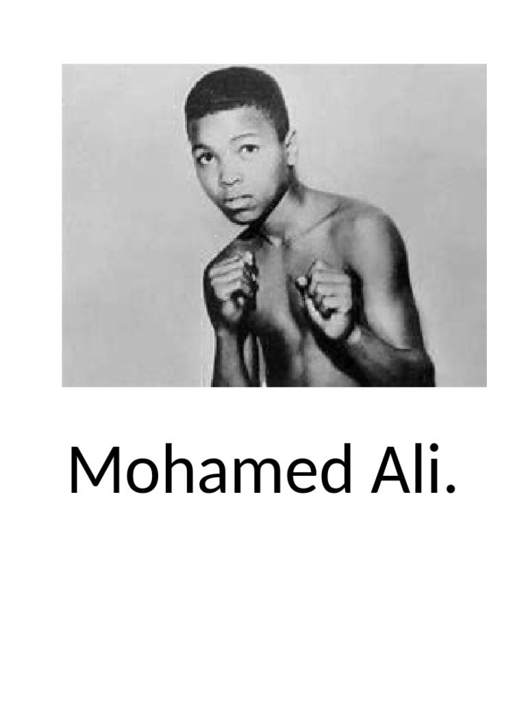 Muhammad Ali: Boxing Legend Biography | PDF