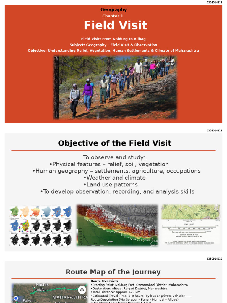 Chapter 1 - Field Visit | PDF | Earth Sciences | Natural Environment
