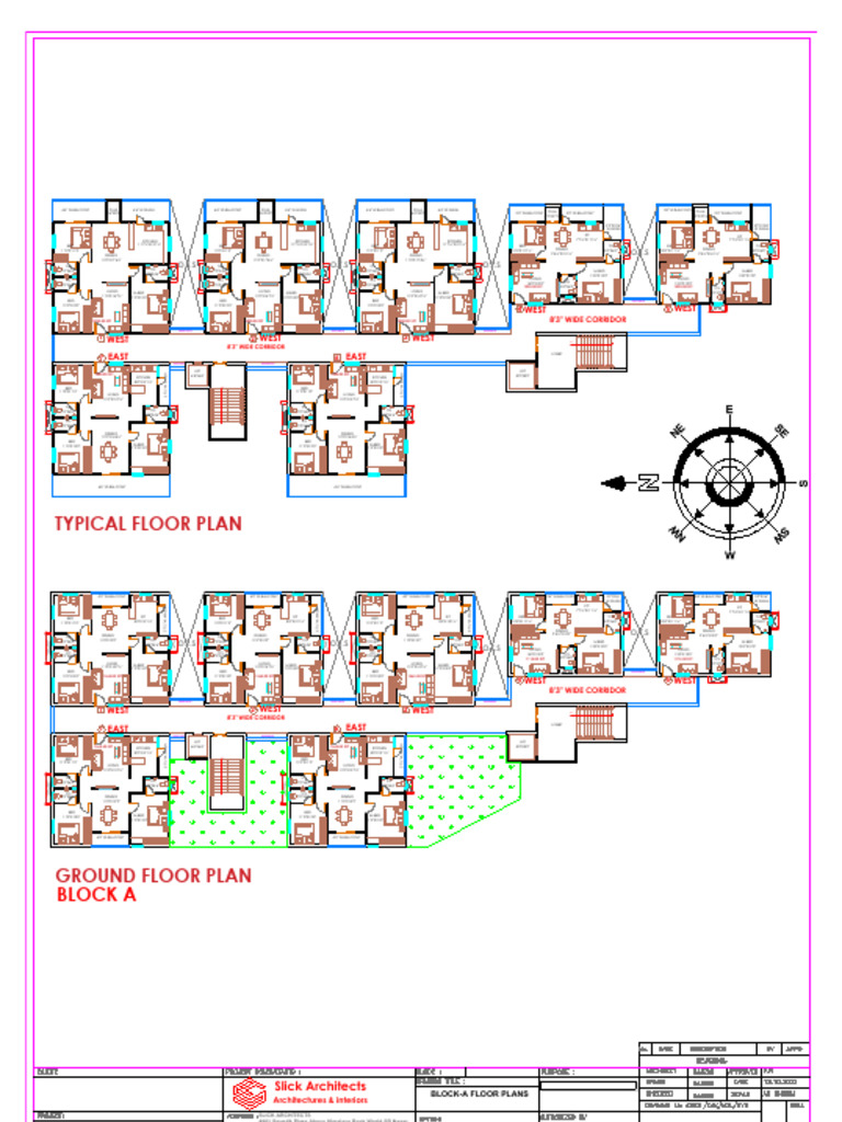 Block A Floor Plans for Adibatla | PDF