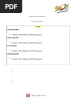 Torq03 - Corporate Rate Card | PDF | Cocktails | Drink