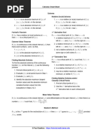Calculus Cheat Sheet Derivatives - Pauls Online Math Notes | PDF ...
