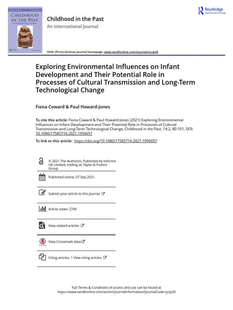 Exploring Environmental Influences On Infant Development and Their ...