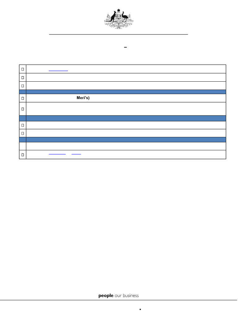 Subclass 400 Short Stay Activitiy Visa Checklist | PDF