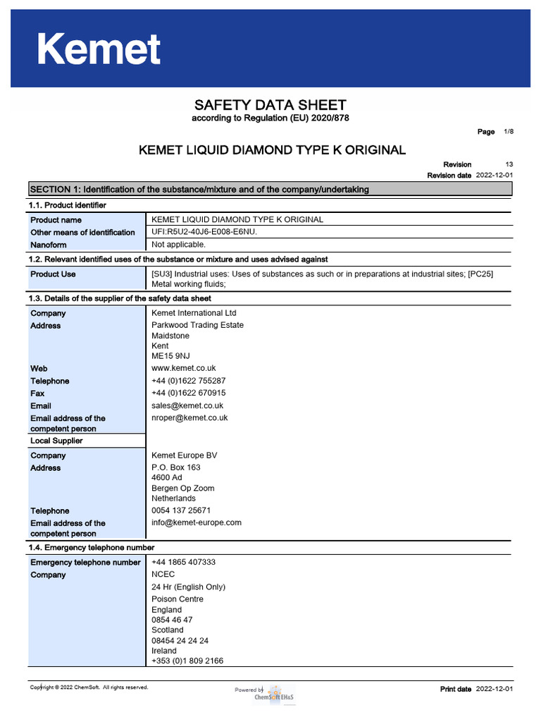Liquid Diamond Type K Original | PDF | Waste Management | Waste