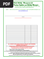 TheHunter Call of The Wild Spreadsheet | PDF | White Tailed Deer | Deer