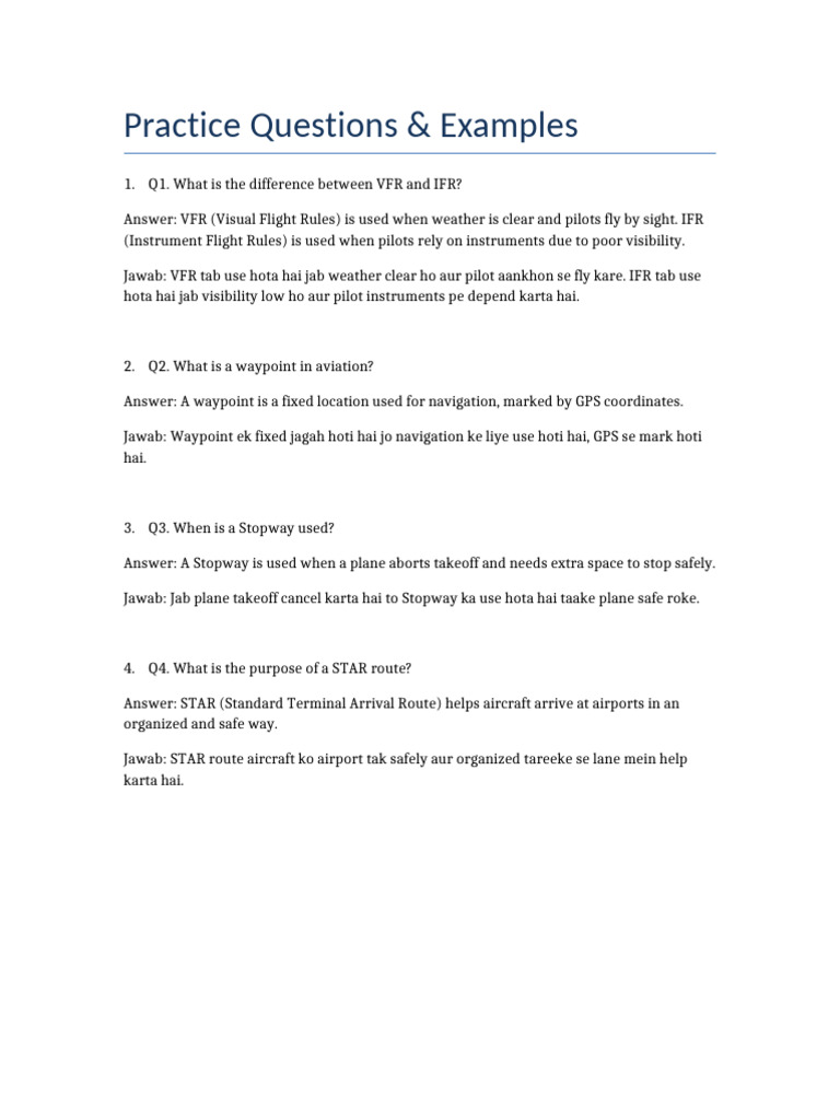 aviation_practice_questions | PDF