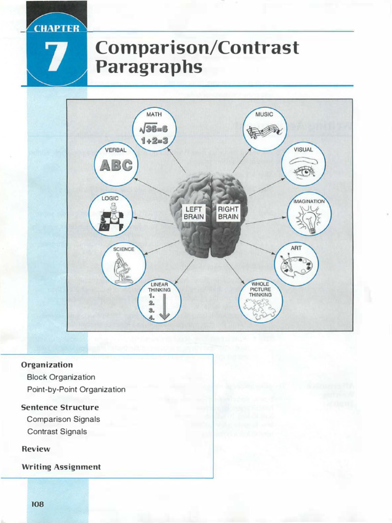 Comparison and Contrast Writing Guide | PDF | Adverb | Linguistics