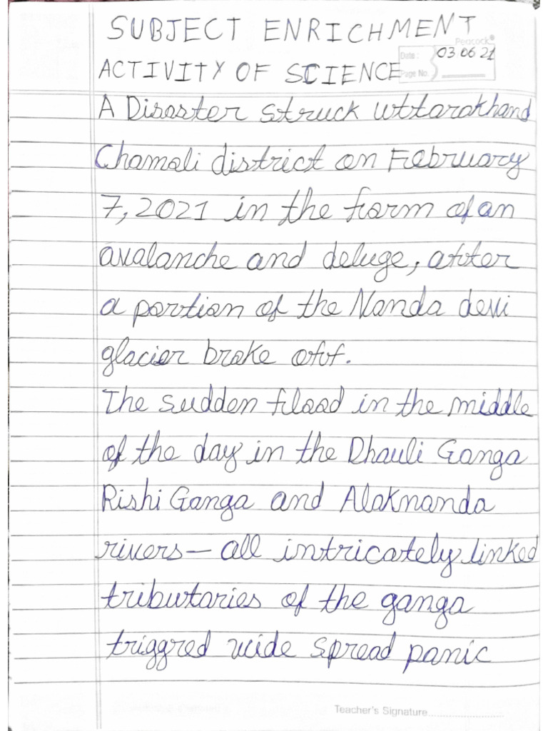 Subject Enrichment Activity of Science | PDF