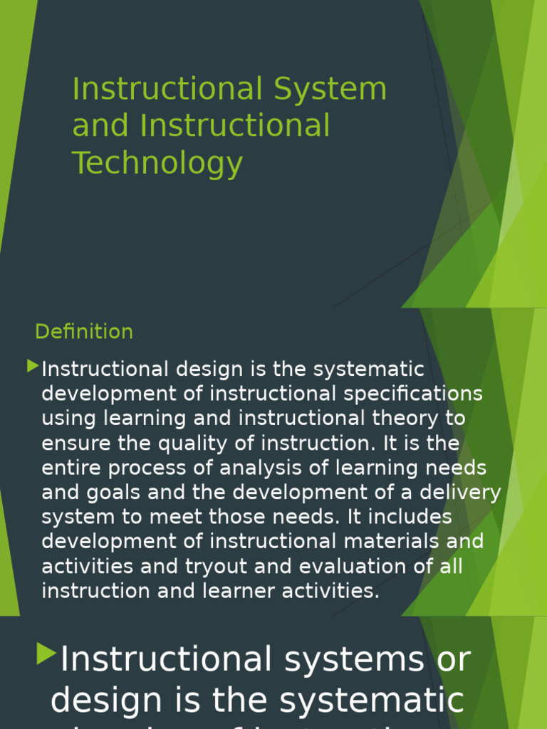 Understanding Instructional Design Models | PDF | Instructional Design | Cognition