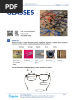 Essential Optical Vocabulary Guide | PDF | Glasses | Contact Lens