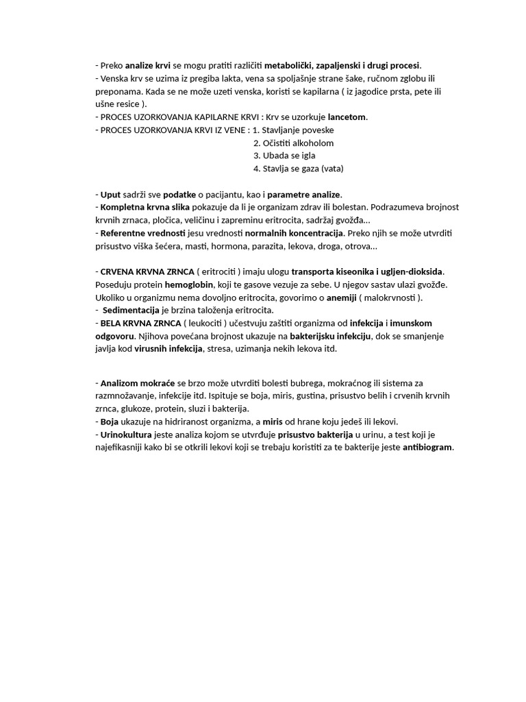 Čovek I Zdravlje | PDF