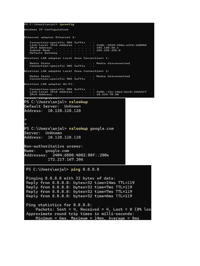 CN Practical 7 | PDF