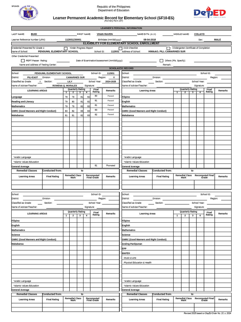 BUID | PDF | Learning