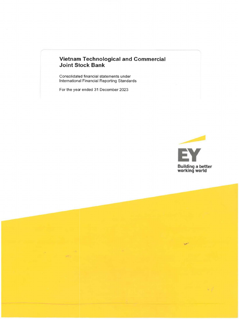 Techcombank Ifrs Consolidated Financial Statements Fy23 Short | PDF