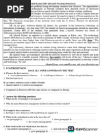 Grade 6 NST Term 4 Revision 2 | PDF | Planets | Moon