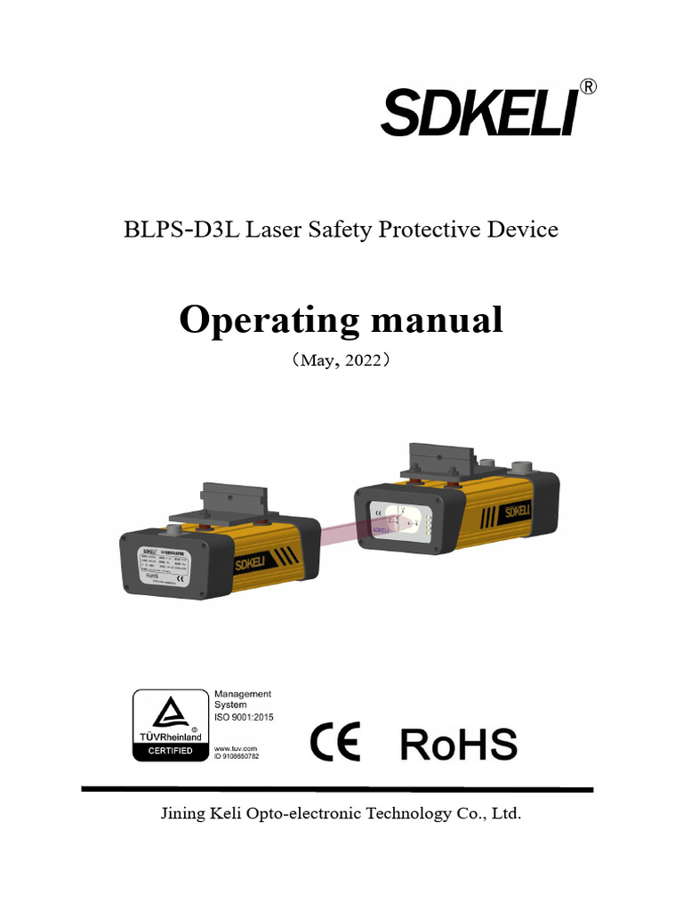 Manual SDKELI Laser | PDF | Electrical Connector | Safety