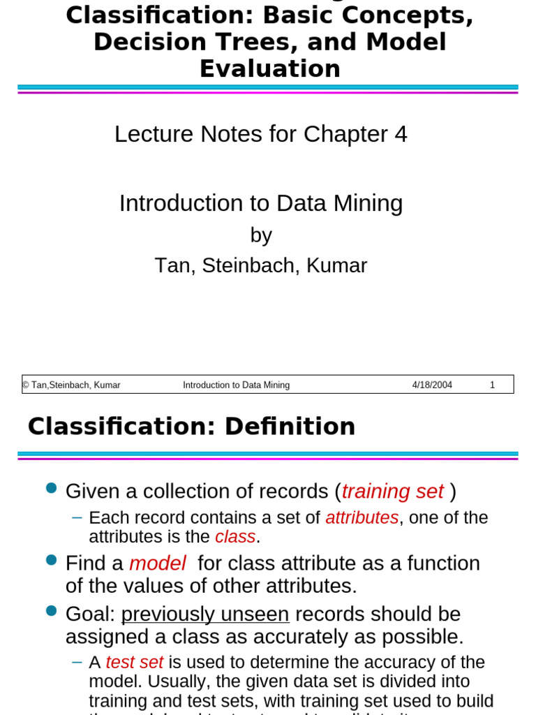 Chap4 Basic Classification | PDF | Applied Mathematics | Algorithms