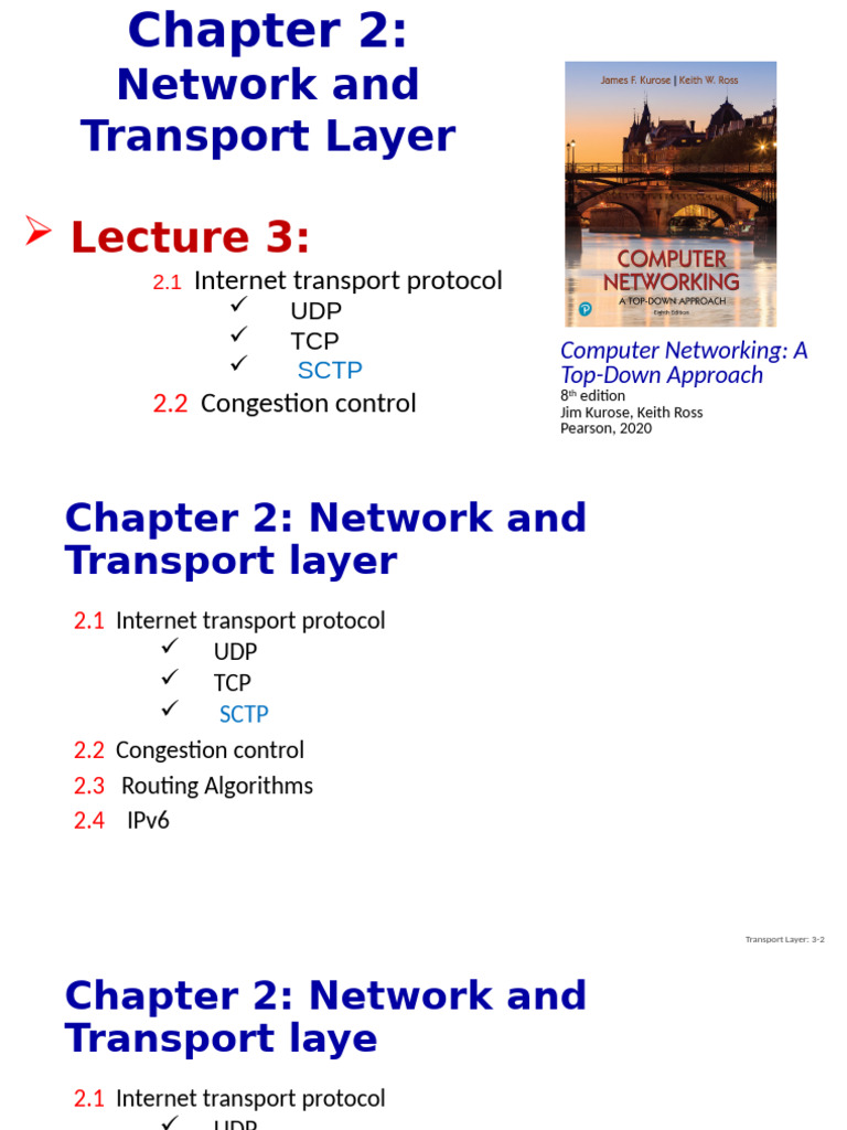 Chapter - 2 Lec 3&4 | PDF | Transmission Control Protocol | Internet Protocol Suite