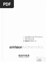 Envision Mathematics Additional Practicebook Grade 5 | PDF
