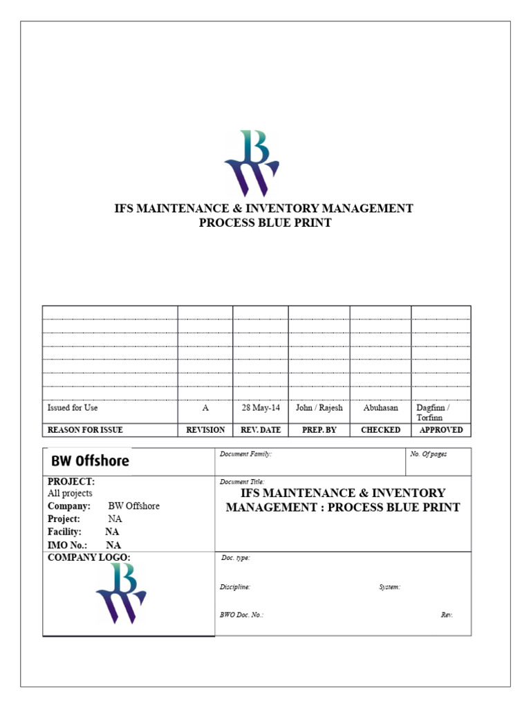 Ifs Maintenance & Inventory Management | PDF | Enterprise Resource Planning