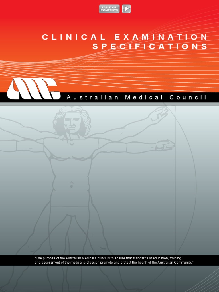 Clinical Examination Spec Booklet | Download Free PDF | Physical ...