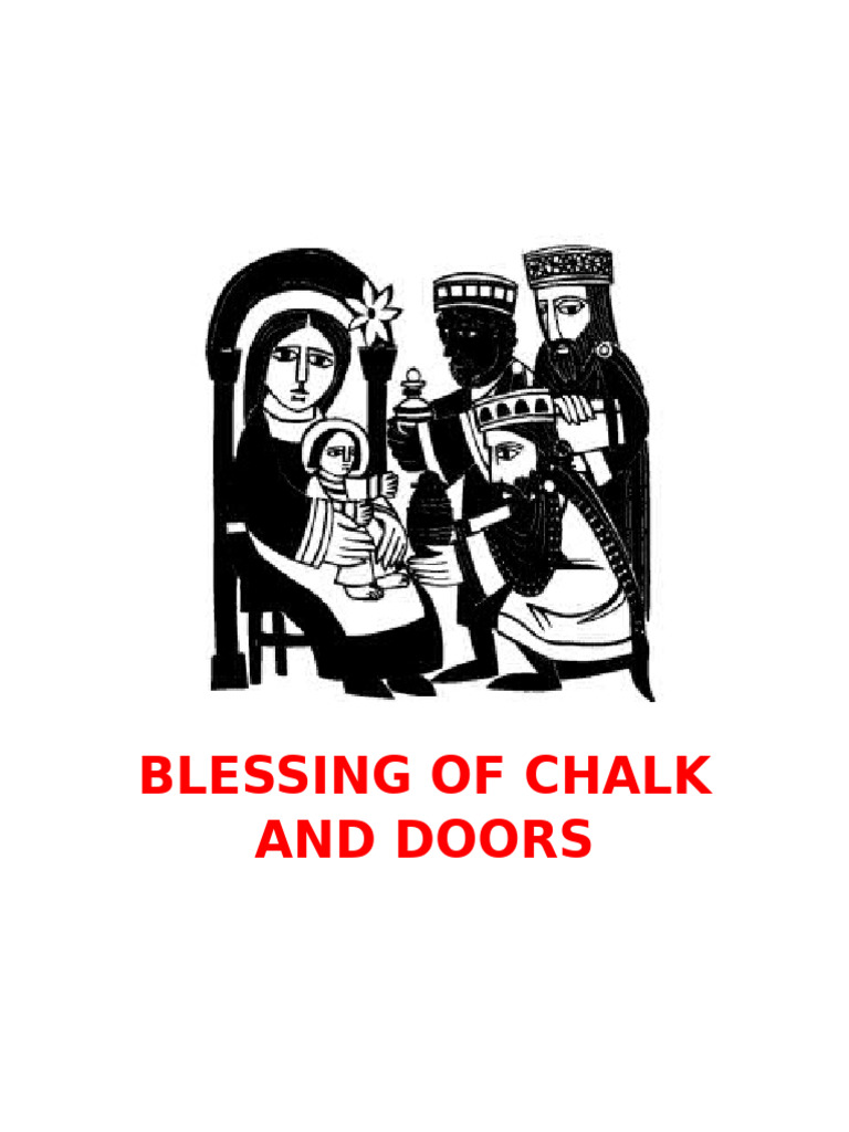 Blessing of Chalk and Doors Prayer | PDF