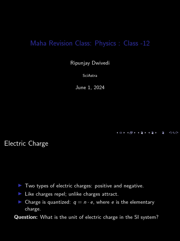 Maharevision Phy 12 | PDF | Waves | Electric Field