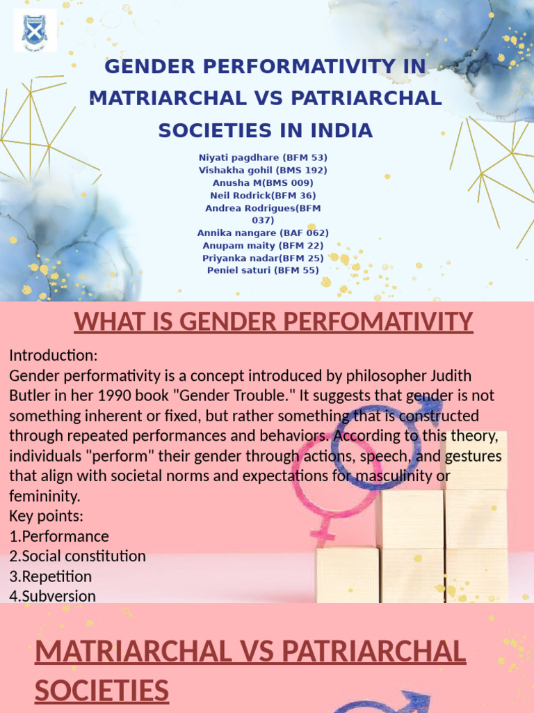Gender Performativity | PDF | Gender Studies | Gender