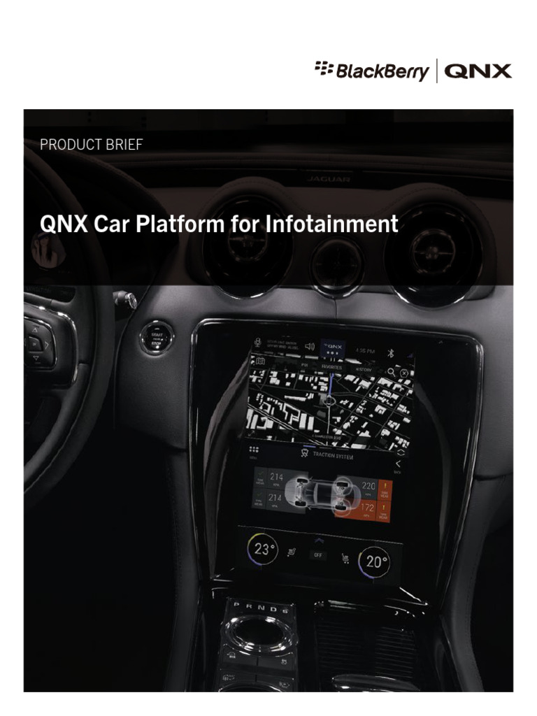 QNX Car Infotaintment Product Brief | PDF | Android (Operating System) | Blackberry
