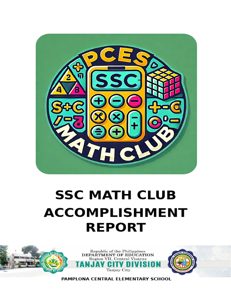 Math Club Accomplishment Report | PDF | Mathematics | Competition
