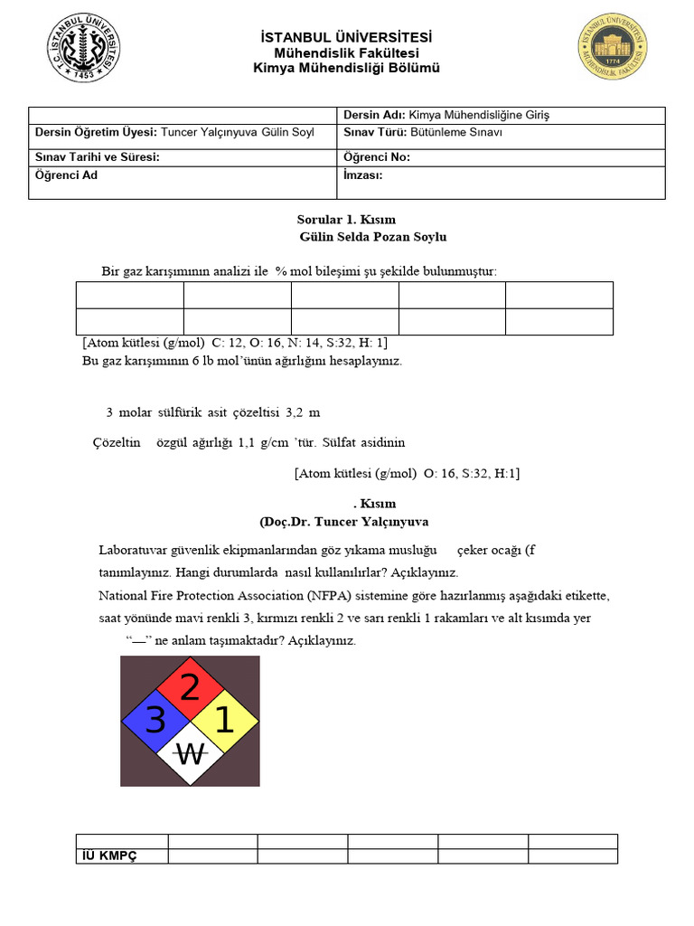 KMG Bütünleme Sorulari - 03022021 | PDF