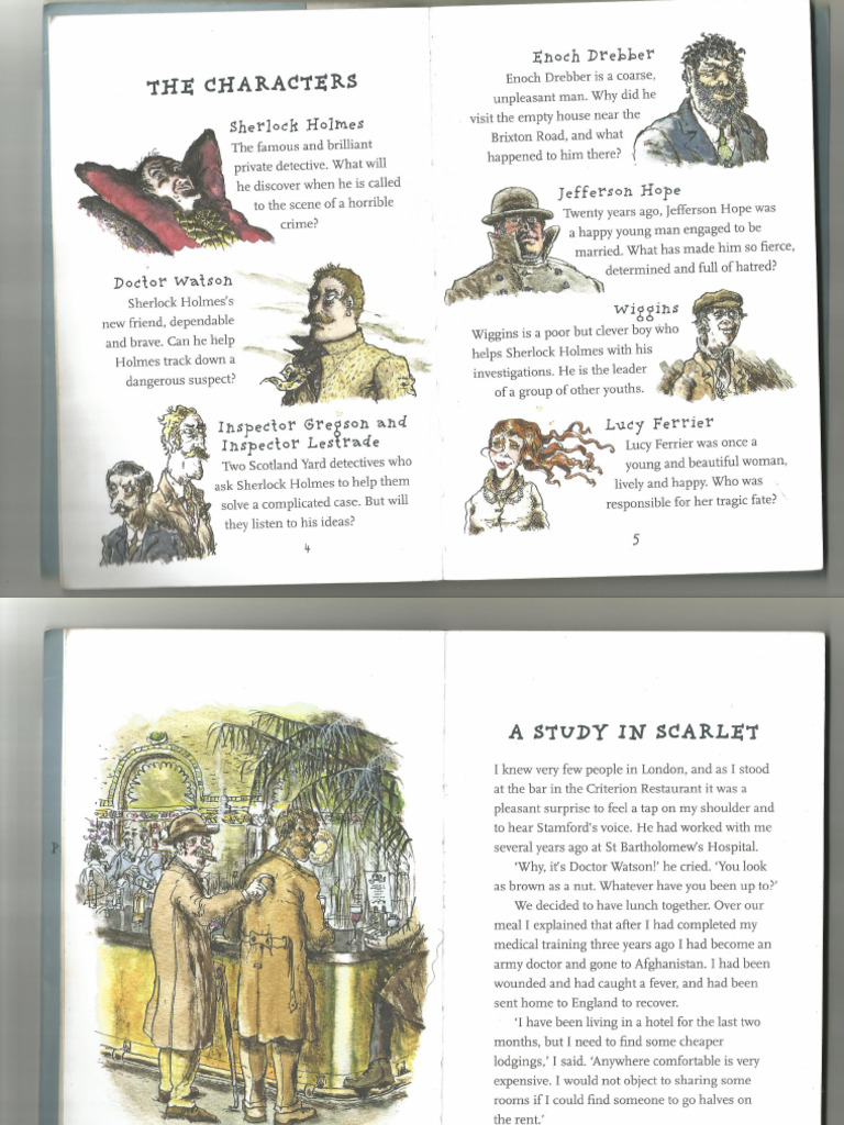 1 A Study in Scarlet | PDF