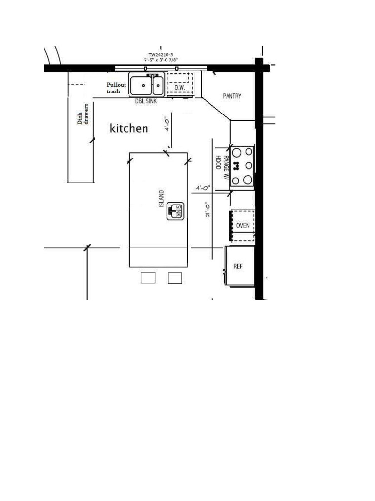 floor plan kitchen | PDF