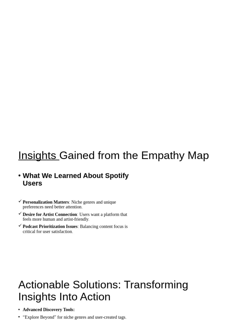 Empathy Map Case Study | PDF