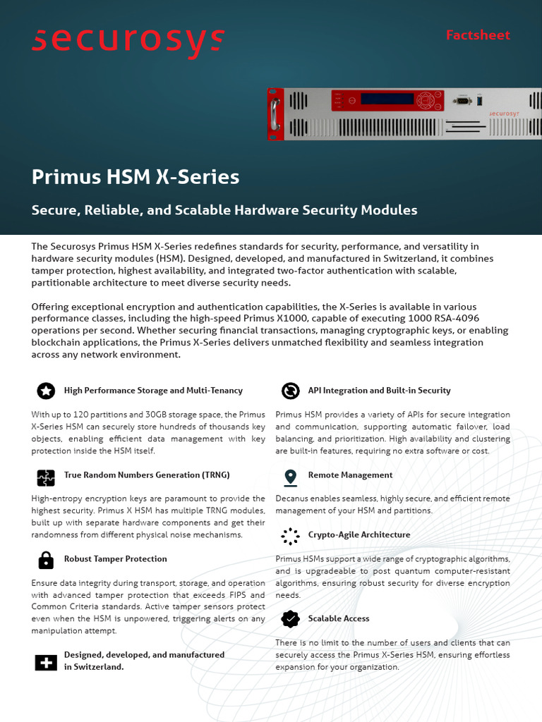 Factsheet X EN V2.22 | PDF | Encryption | Cryptography