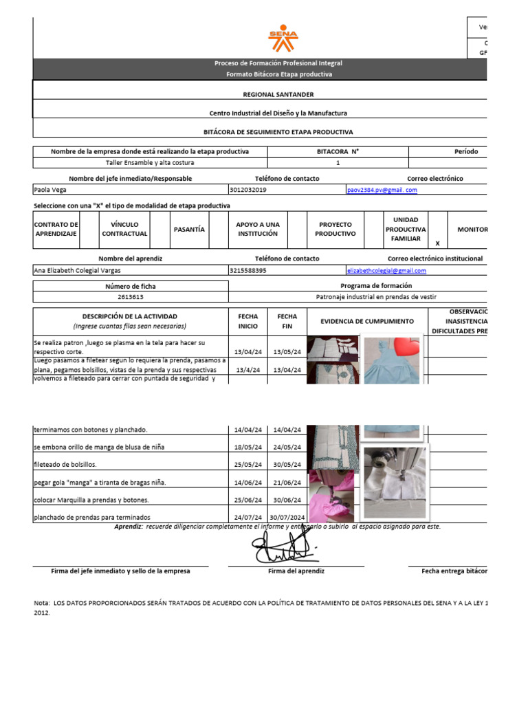 BÍTACORAS (1)_firmado | PDF | Business