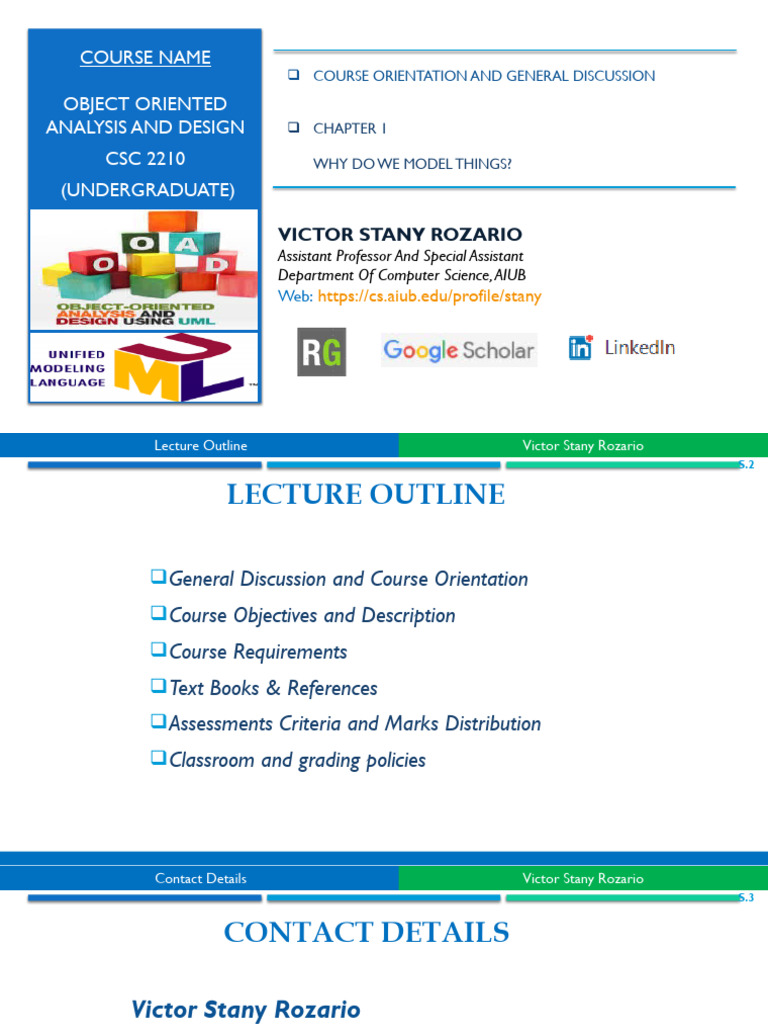 Spring 24-25 OOAD - Ch.01 - Why Do We Model Things | PDF | Unified Modeling Language | Class ...