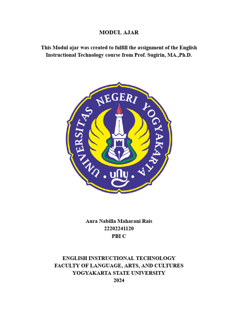Aura Nabilla - MODUL AJAR | PDF