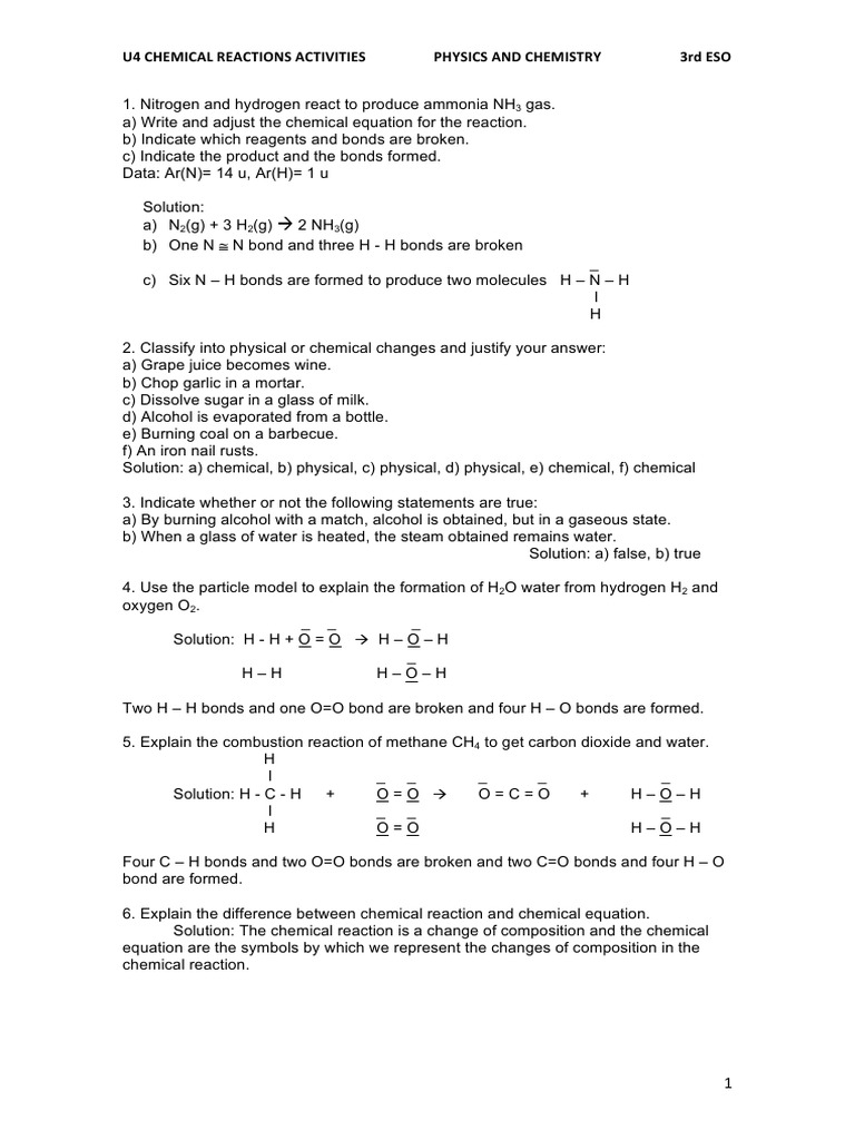 Precipitate Formation in Chemical Reactions | PDF | Magnesium ...