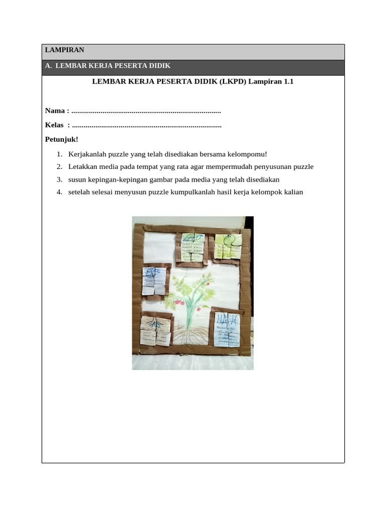 lkpd ipas topik a | PDF