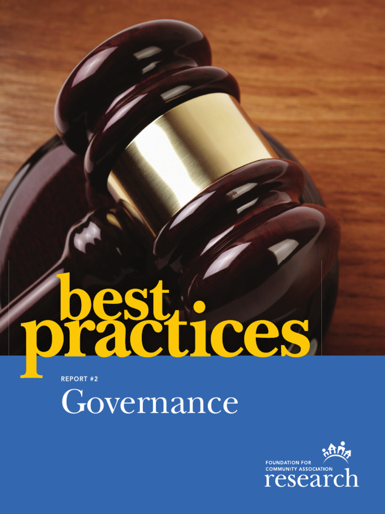 Best Practices Governance | PDF | Alternative Dispute Resolution ...