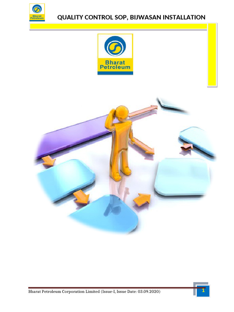 Quality Control SOP for Bijwasan Installation | PDF